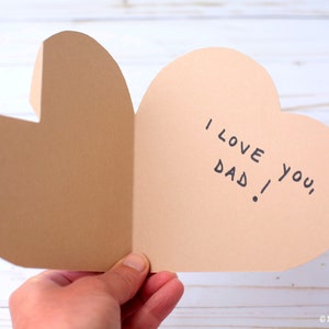 Father's Day Card From Kids/preschoolers, Handy Dad Card, Cute Father's ...