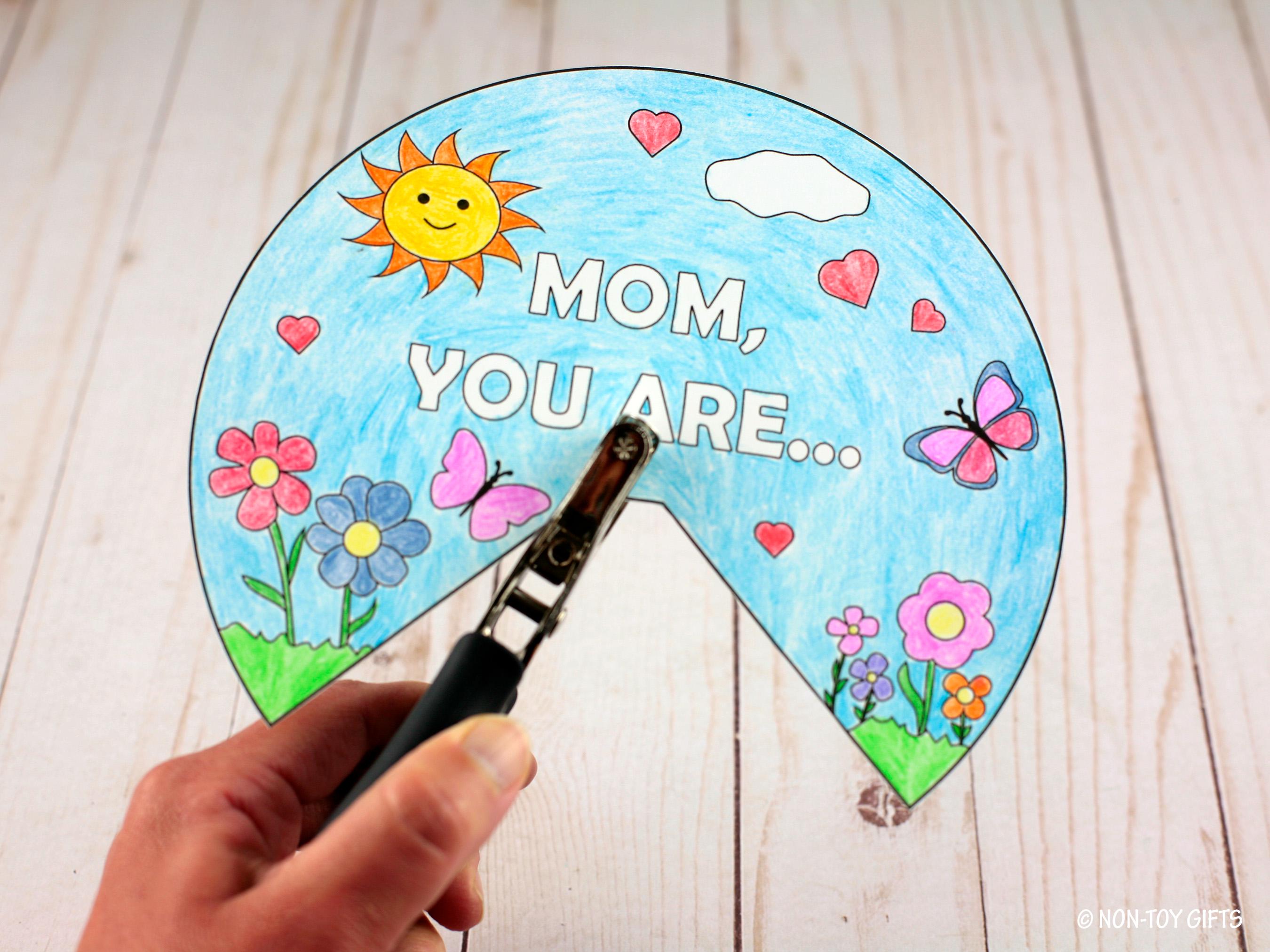 Mother's Day Craft From Kids - Mom You Are... Craft for Toddler ...