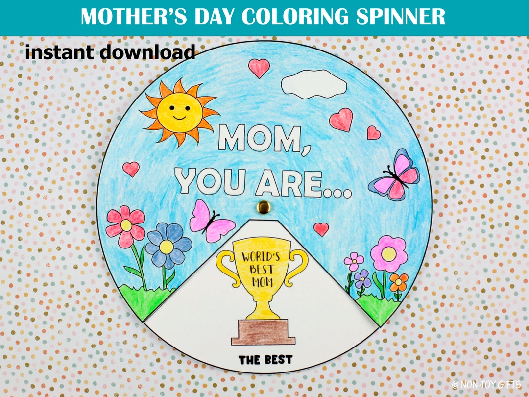 Mother's Day Craft From Kids - Mom You Are... Craft for Toddler ...