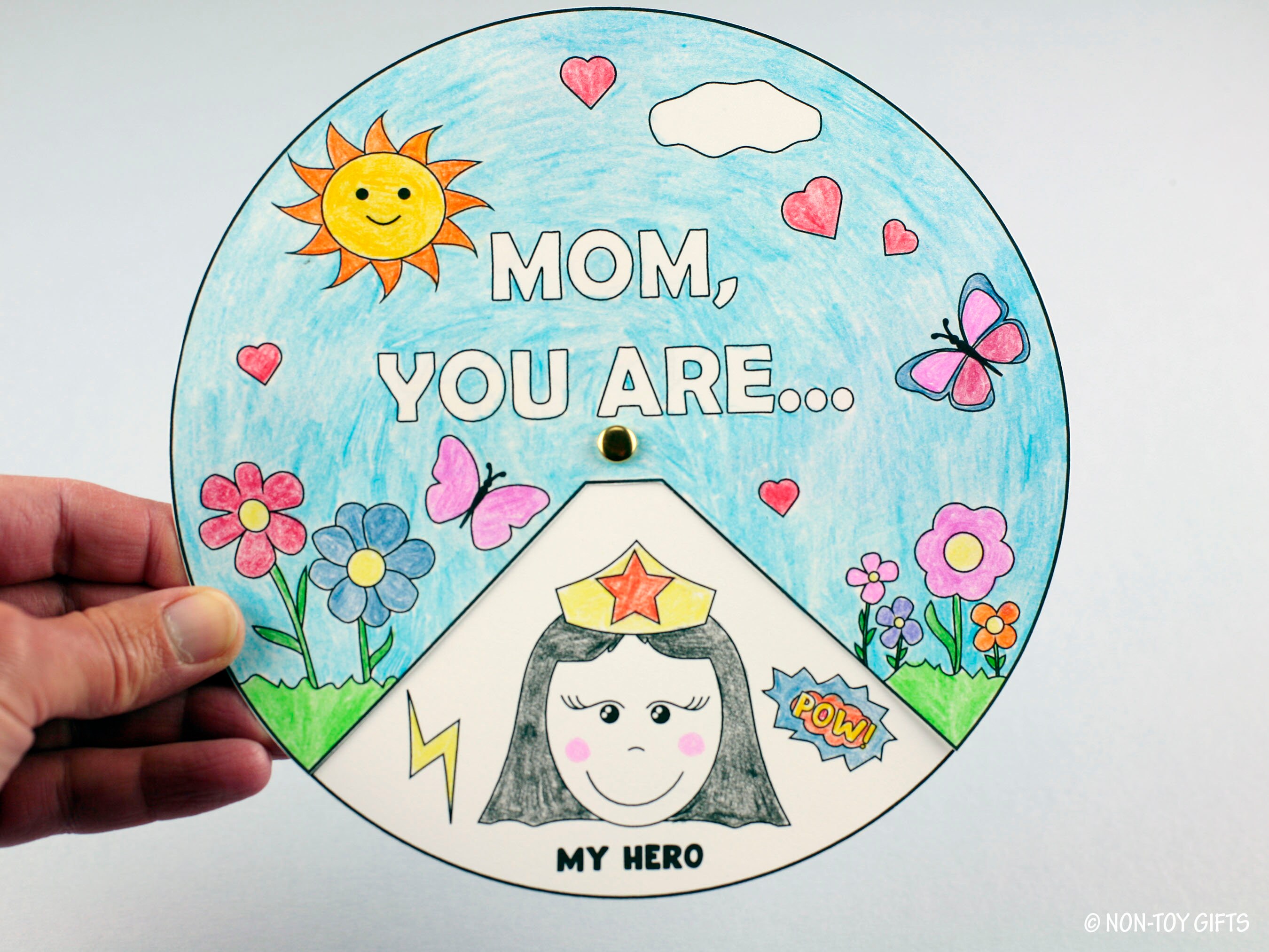 Mother's Day Craft From Kids - Mom You Are... Craft for Toddler ...