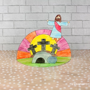 Bible Easter Diorama, Sunday School Christ-centered Craft for Kids ...