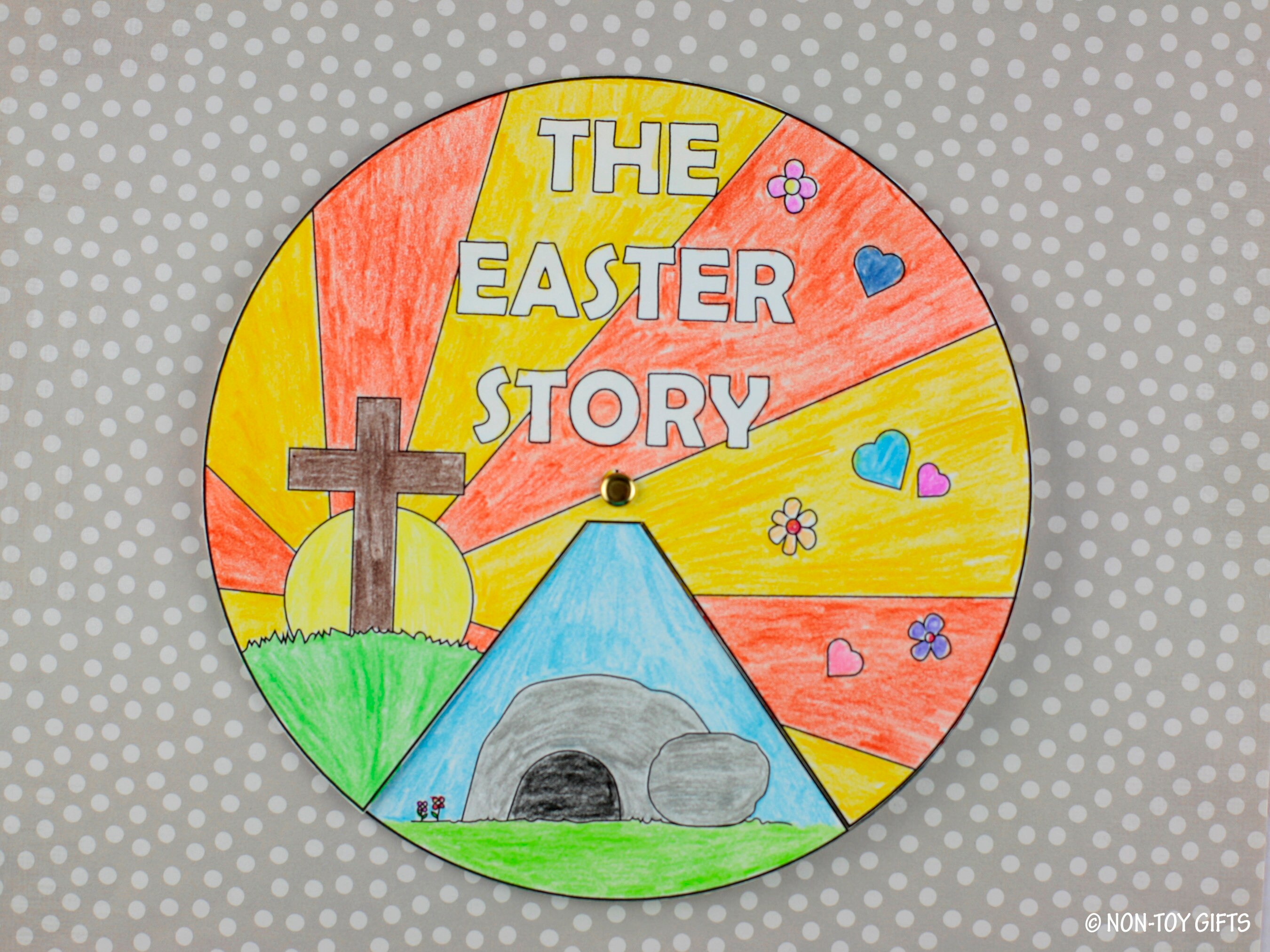 The Easter Story Craft for Kids, Sunday School Craft, Easter Story ...