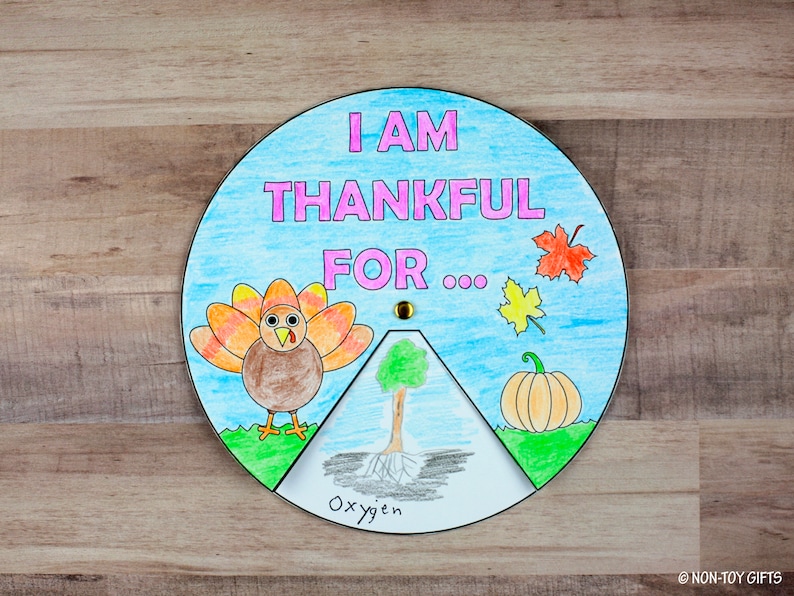 I Am Thankful for Printable, Thankful Template Craft for Kids ...