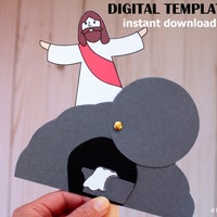 The Easter Story Craft for Kids, Sunday School Craft, Bible Story Craft ...