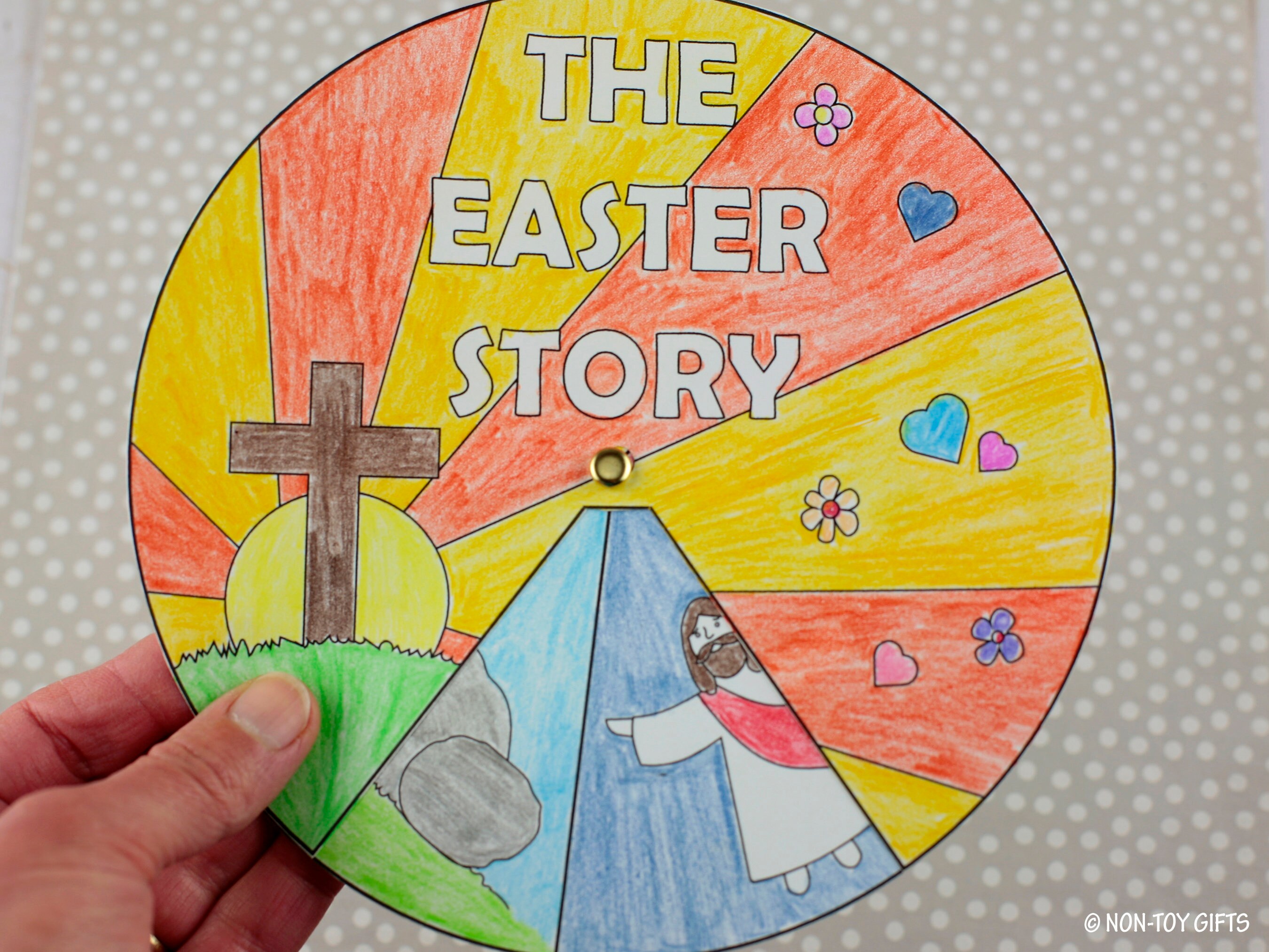 The Easter Story Craft for Kids, Sunday School Craft, Easter Story ...
