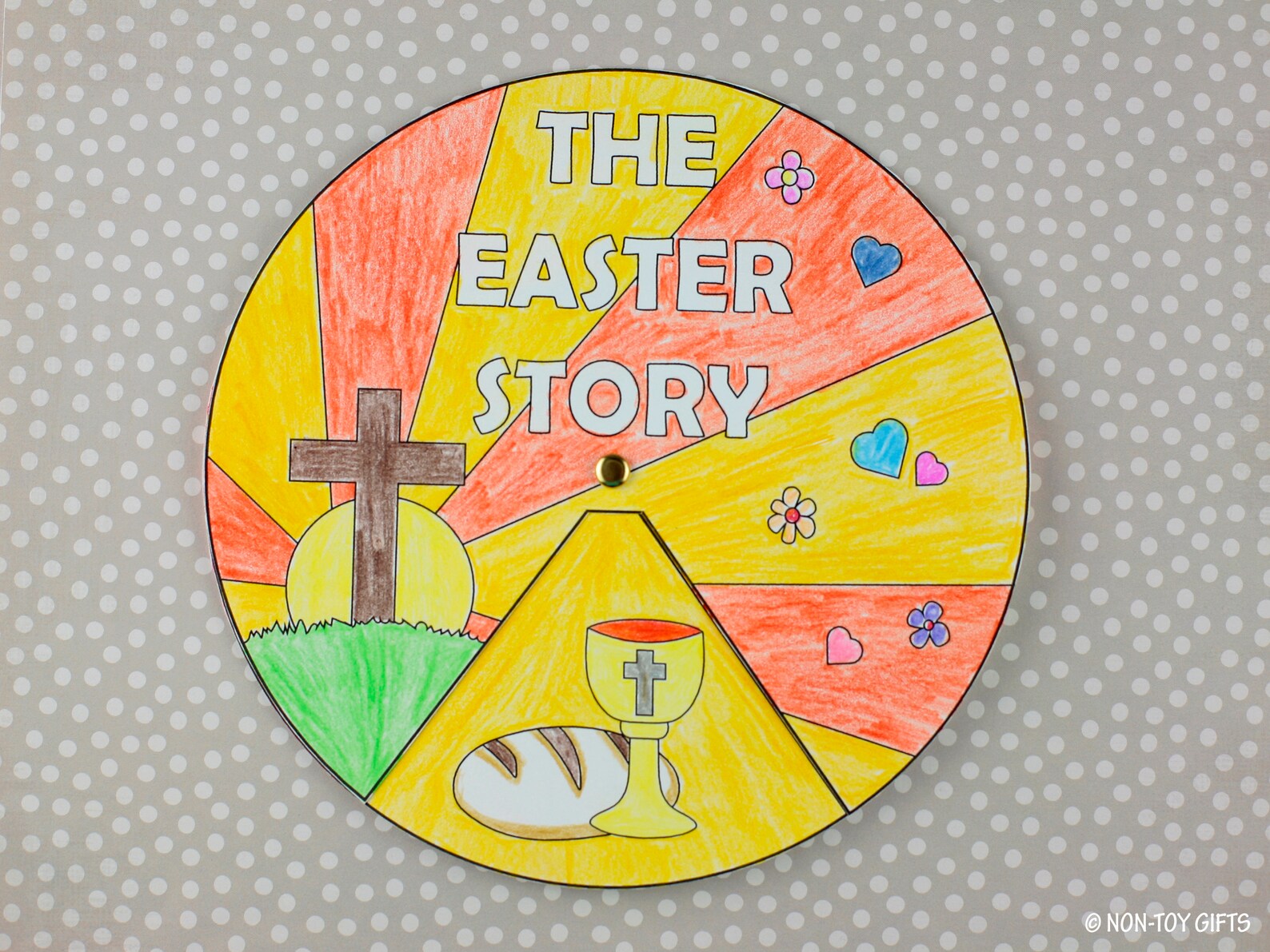 The Easter Story Craft for Kids, Sunday School Craft, Easter Story ...