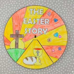 The Easter Story Craft for Kids, Sunday School Craft, Easter Story ...