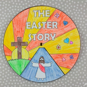 The Easter Story Craft for Kids, Sunday School Craft, Easter Story ...