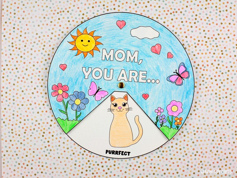 Mother's Day Craft From Kids - Mom You Are... Craft for Toddler ...