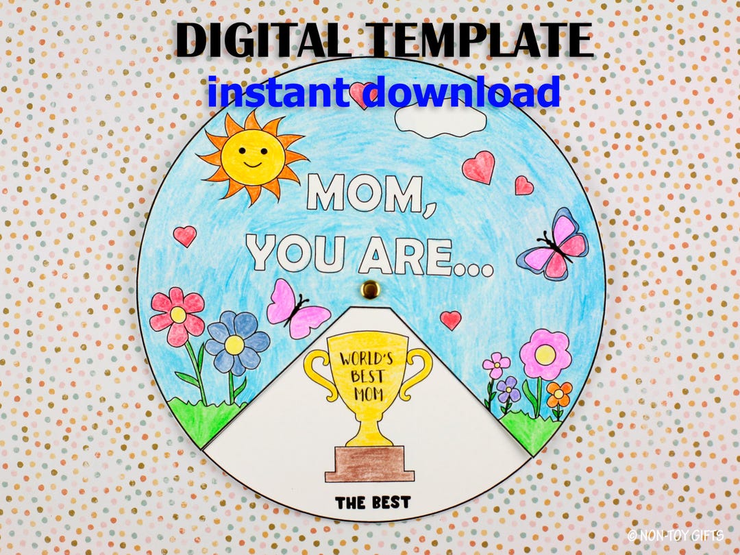 Mother's Day Craft From Kids - Mom You Are... Craft for Toddler ...