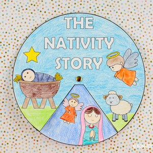 Christmas Nativity Bible Story Activity - Sunday School Craft ...