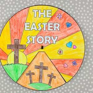 The Easter Story Craft for Kids, Sunday School Craft, Easter Story ...
