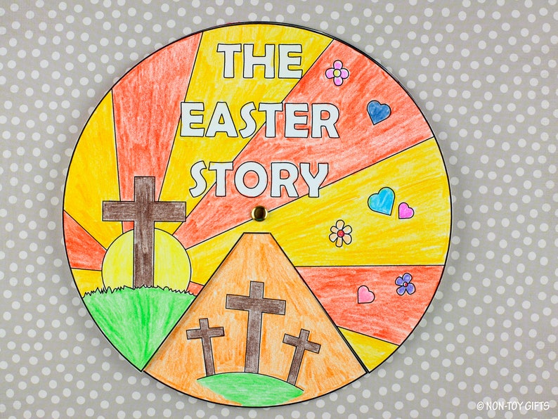 The Easter Story Craft for Kids, Sunday School Craft, Easter Story ...