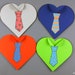 Father's Day Card for Kids, Shirt and Tie Card, DIY Heart Card for Dad ...