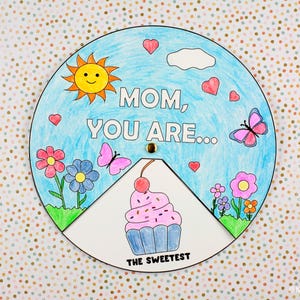 Mother's Day Craft From Kids - Mom You Are... Craft for Toddler ...