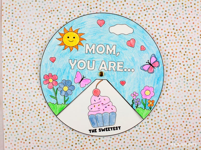 Mother's Day Craft From Kids - Mom You Are... Craft for Toddler ...