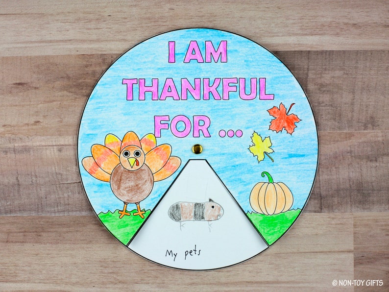 I Am Thankful for Printable, Thankful Template Craft for Kids ...
