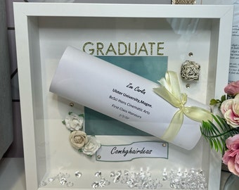 Graduation Shadow Box Frame - Etsy UK