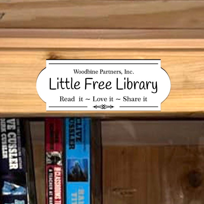 Little Free Library Sign - Etsy