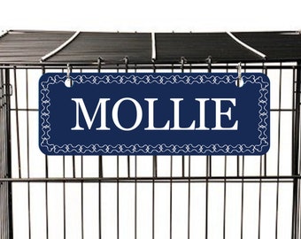 Dog Crate Name Tag | Etsy