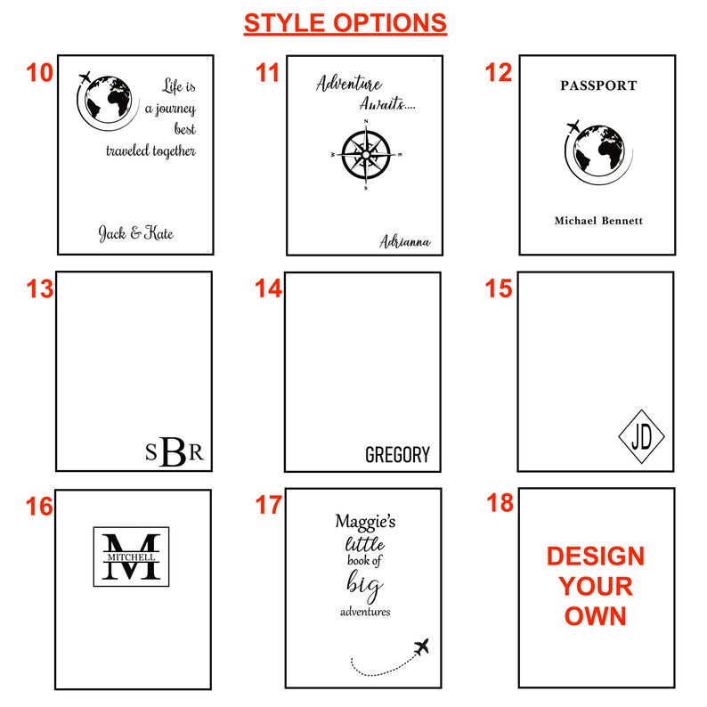 Personalized Passport Holder Traveler Gift Custom Passport - Etsy