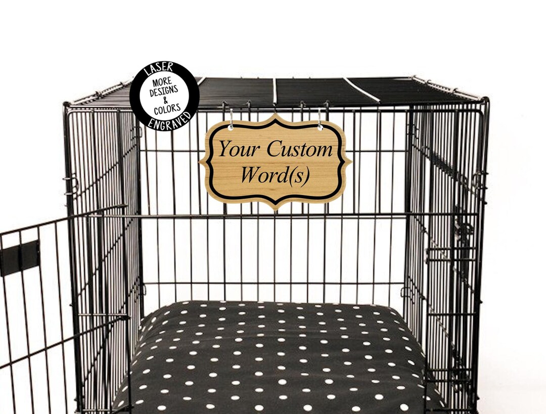 Organization Label Tag, Basket Tag, Custom Acrylic Dog Name Plate for ...