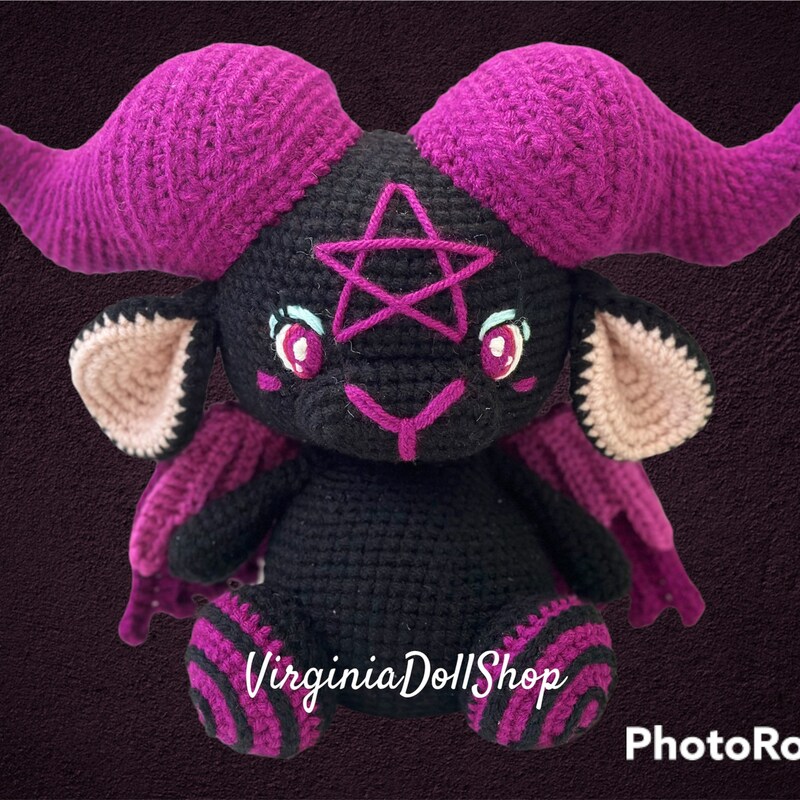 Stuffed Baphomet - Etsy
