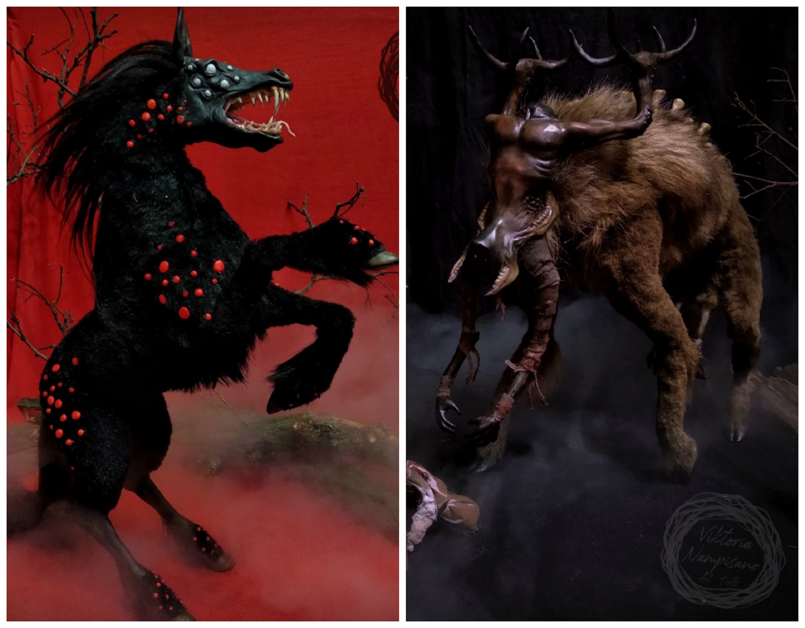 EXAMPLES CUSTOM Made to Order Animal Artdoll | Etsy