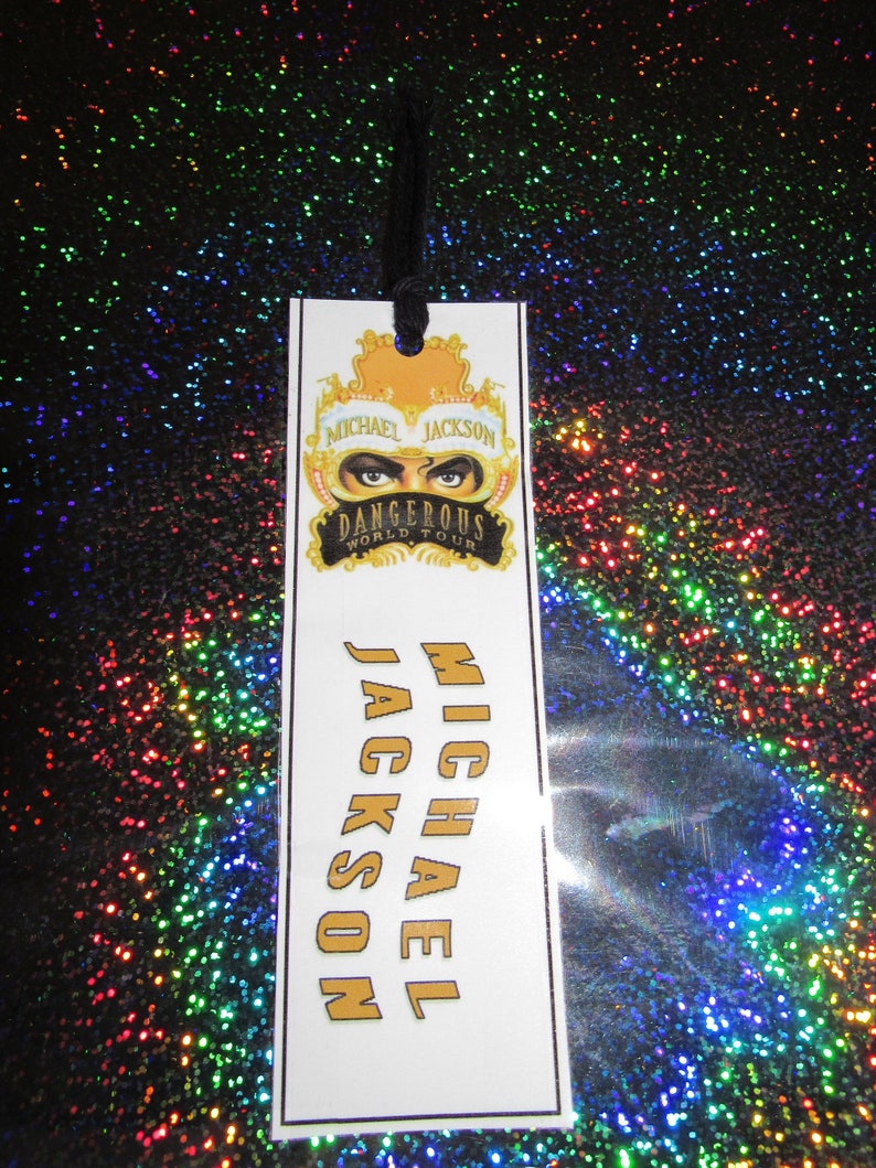 Michael Jackson Dangerous Album Inspired Bookmarks - Etsy