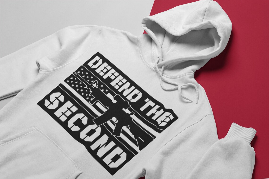 Defend the 2nd SVG Digital File + Commercial Use License. *not a ...
