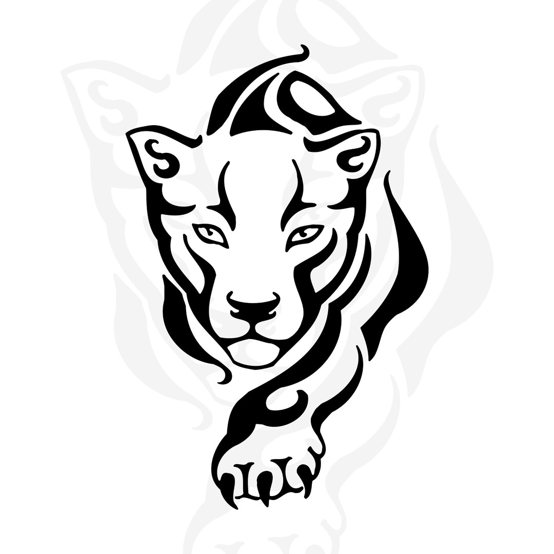Panther Decal. Many Sizes and Colors Available - Etsy
