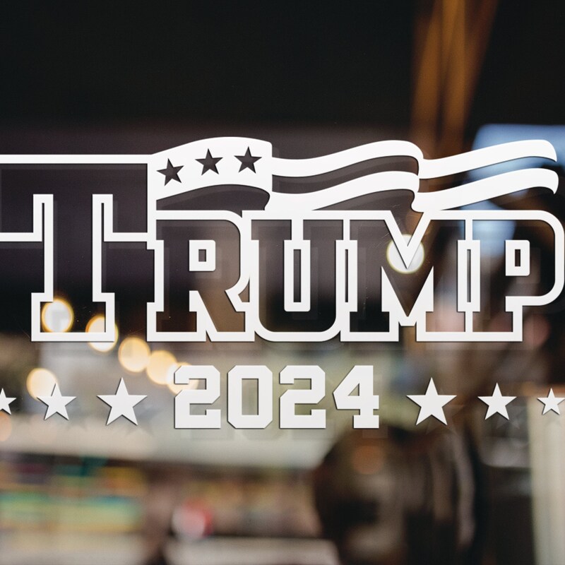 Trump Window Decal - Etsy