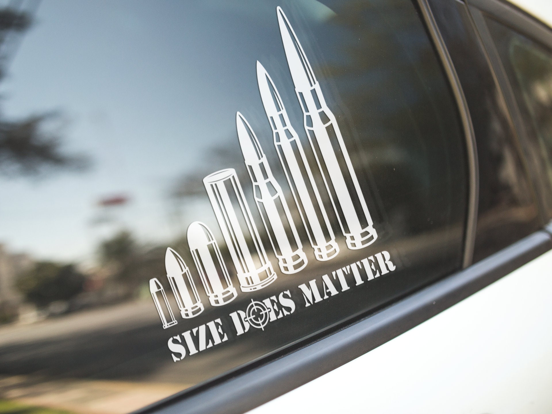 Size Does Matter Decal, Available in Many Sizes and Colors, 2A Decal ...