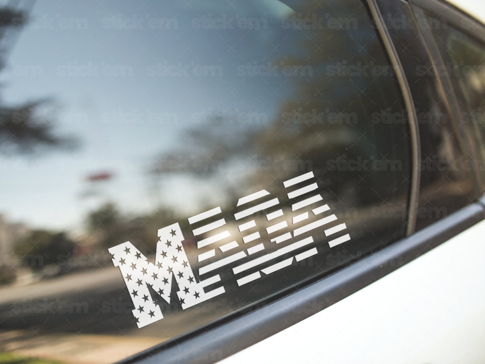 MAGA Stars & Stripes Decal - Available in Many Sizes and Colors - MAGA ...