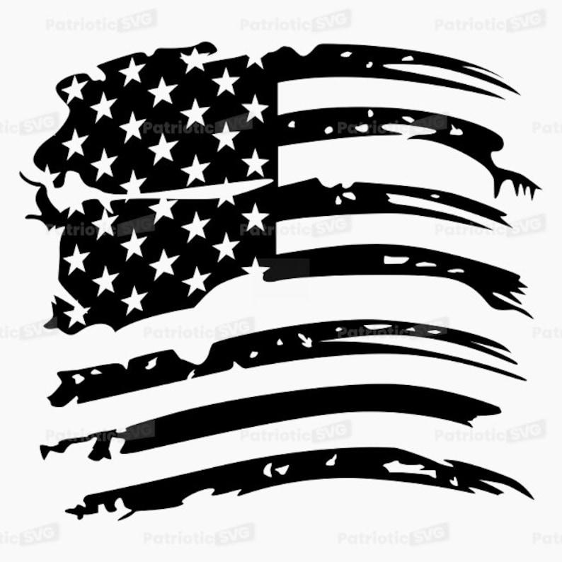 Distressed Flag SVG Digital File Commercial Use License. - Etsy