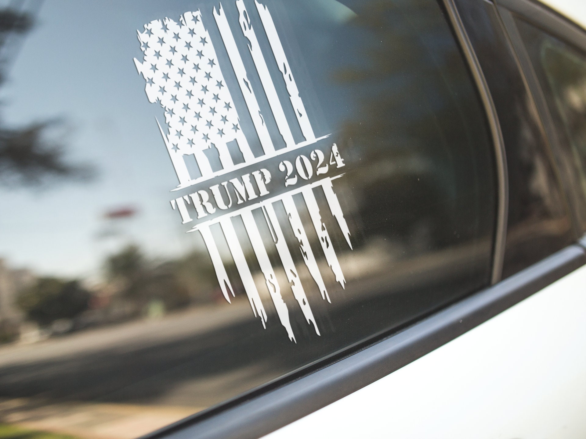 Trump 2024 Distressed Flag SVG Digital File + Commercial Use License ...