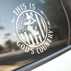 This is God's Country SVG Digital File + Commercial Use License. *not a ...