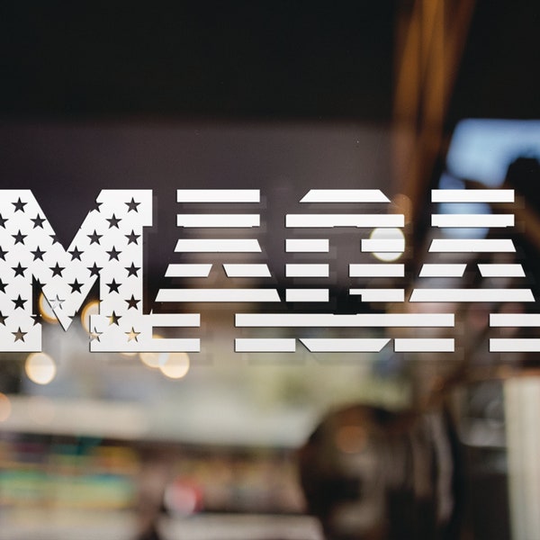 Maga Window Decal - Etsy