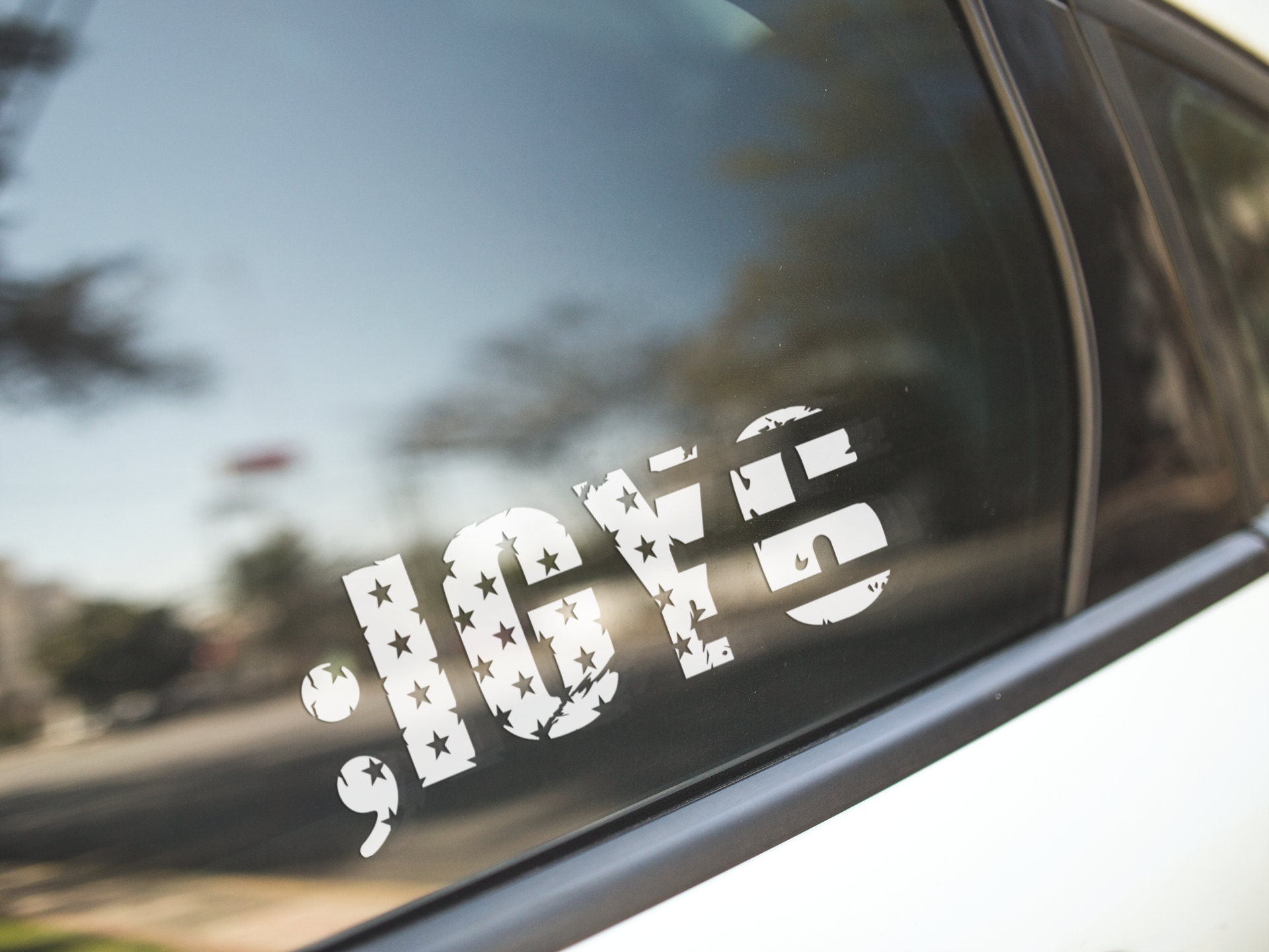 Stars and Stripes I Got Your Six Decal, Available in Many Sizes and ...