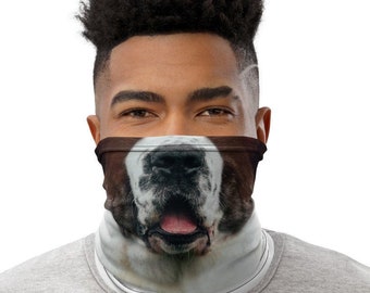 St. Bernard Dog Neck Gaiter Washable Face Mask Adult Saint - Etsy