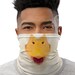 Funny Duck Neck Gaiter, Face Mask, Washable Reusable Face Cover, Animal ...