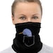 Narwhal Whale Dabbing Face Mask, Neck Gaiter, Washable Reusable Face ...