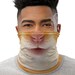 Golden Hamster Face Mask, Neck Gaiter, Washable & Reusable Face ...