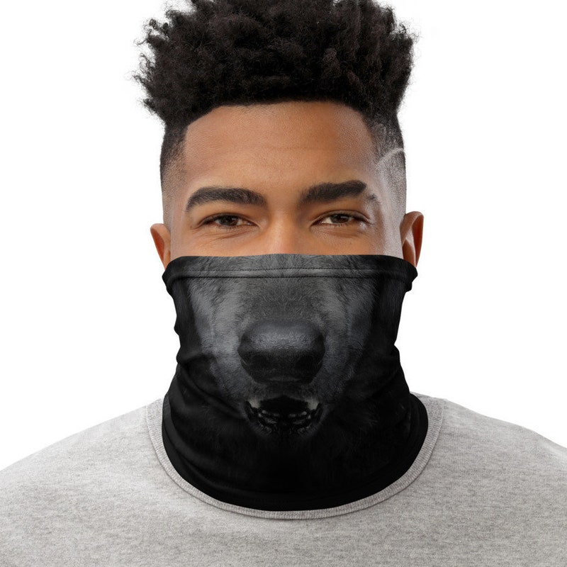 Wolf Face Mask - Etsy