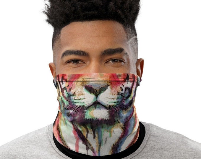 Thin Green Line American Flag Face Mask Neck Gaiter for Men - Etsy