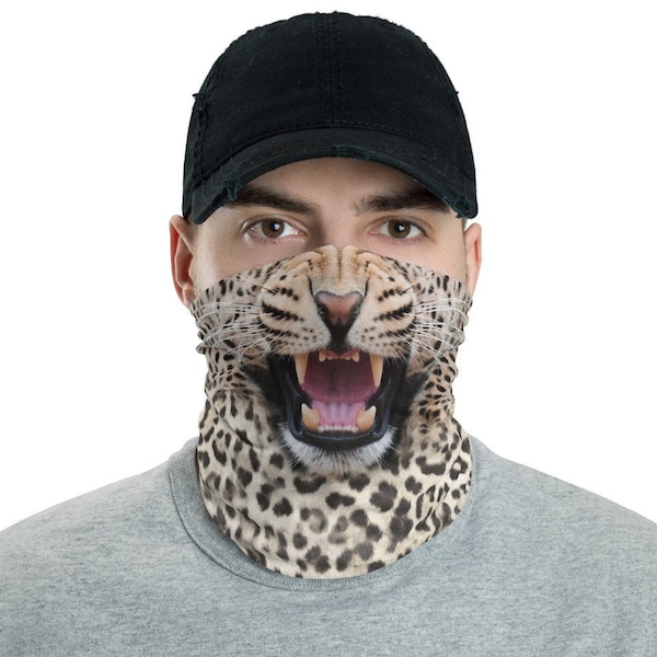 Leopard Print Mask - Etsy
