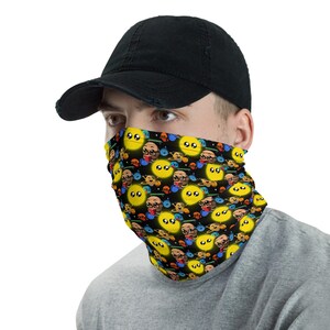 Solar System Neck Gaiter, Washable Face Mask Adult, Outer Space ...