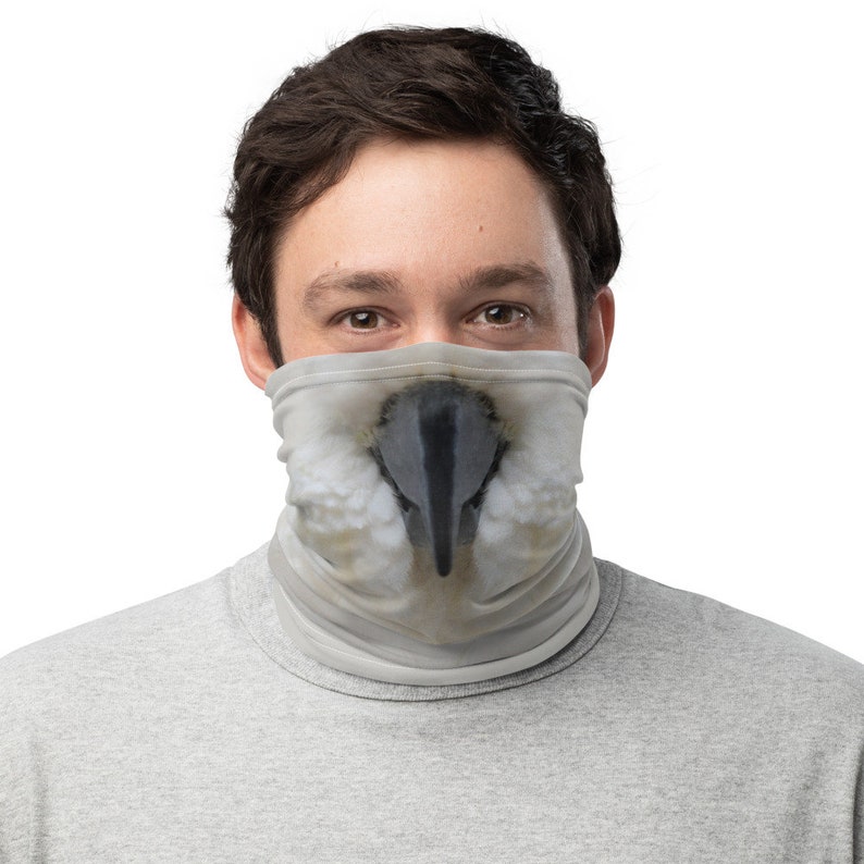 Cockatoo Parrot Face Mask Neck Gaiter Washable & Reusable - Etsy