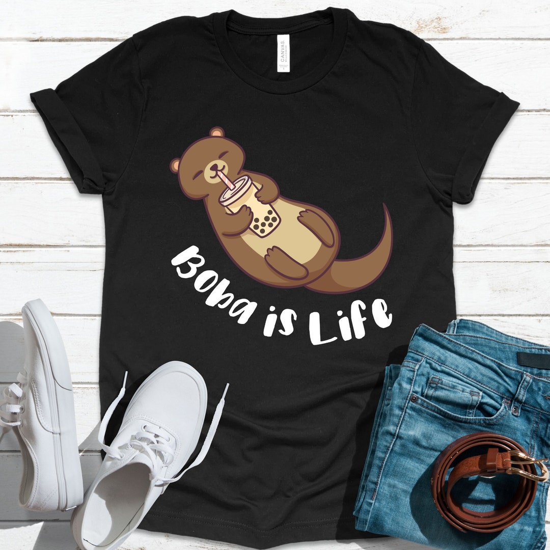 Boba is Life | T-shirt, Funny T Shirt, Foodie Gift, Kawaii Boba Tea ...