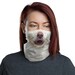 Samoyed Dog Neck Gaiter, Dog Face Mask, Samoyed Costume, Dog Outfit ...